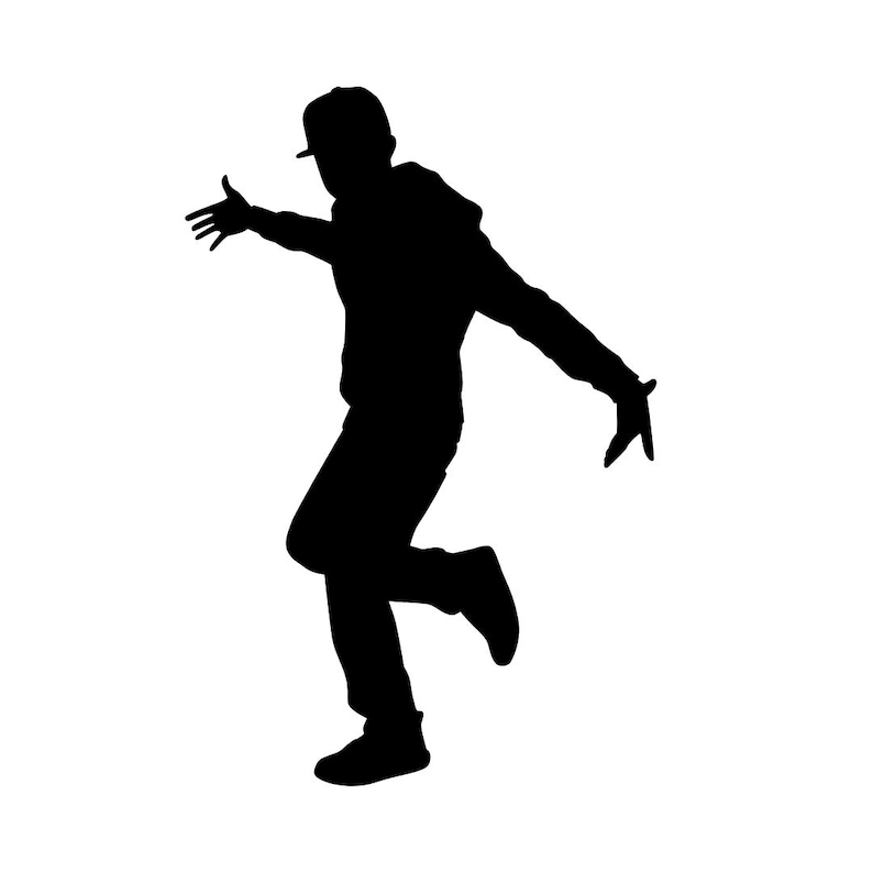 Hip Hop Dancer Silhouette Bundle – 5 High-quality Digital Downloads - Etsy