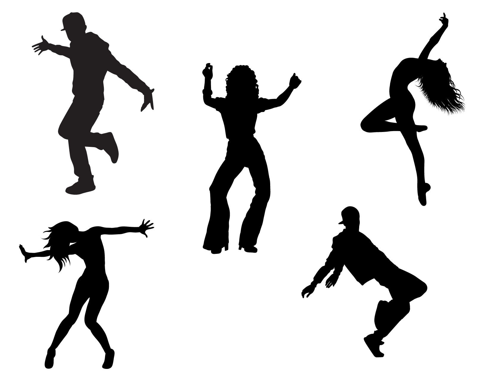 Dancer Silhouette Download - Etsy