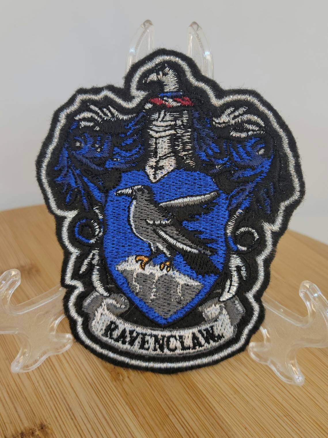 RAVENCLAW House Crest Embroidery Patch Iron-on/sew-on 4 Hogwarts Houses ...
