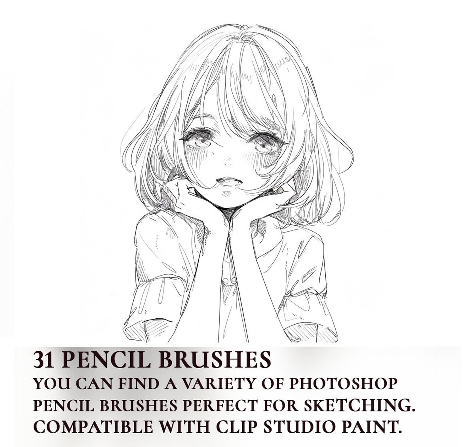 Manga Starter Pack for Photoshop - Clip Studio Paint Manga Brushes ...