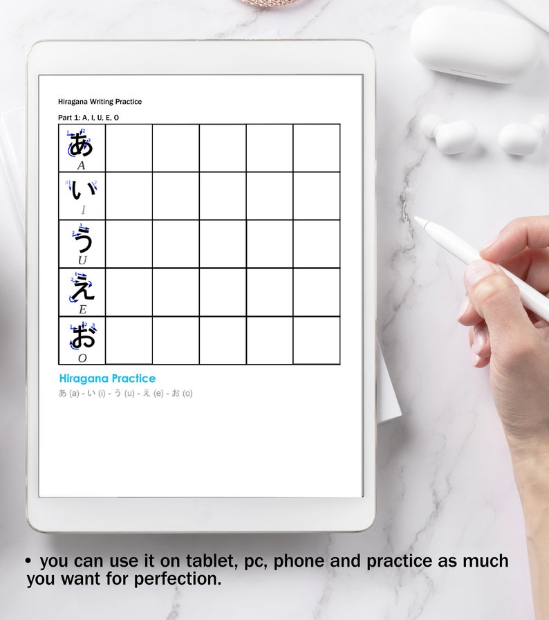 Hiragana and Katakana Worksheets Pdf - Japanese Writing Practice ...