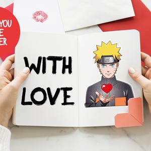 Anime Hot Boy Sticker Anime Husbando Stickers Anime Ninja Stickers - Etsy