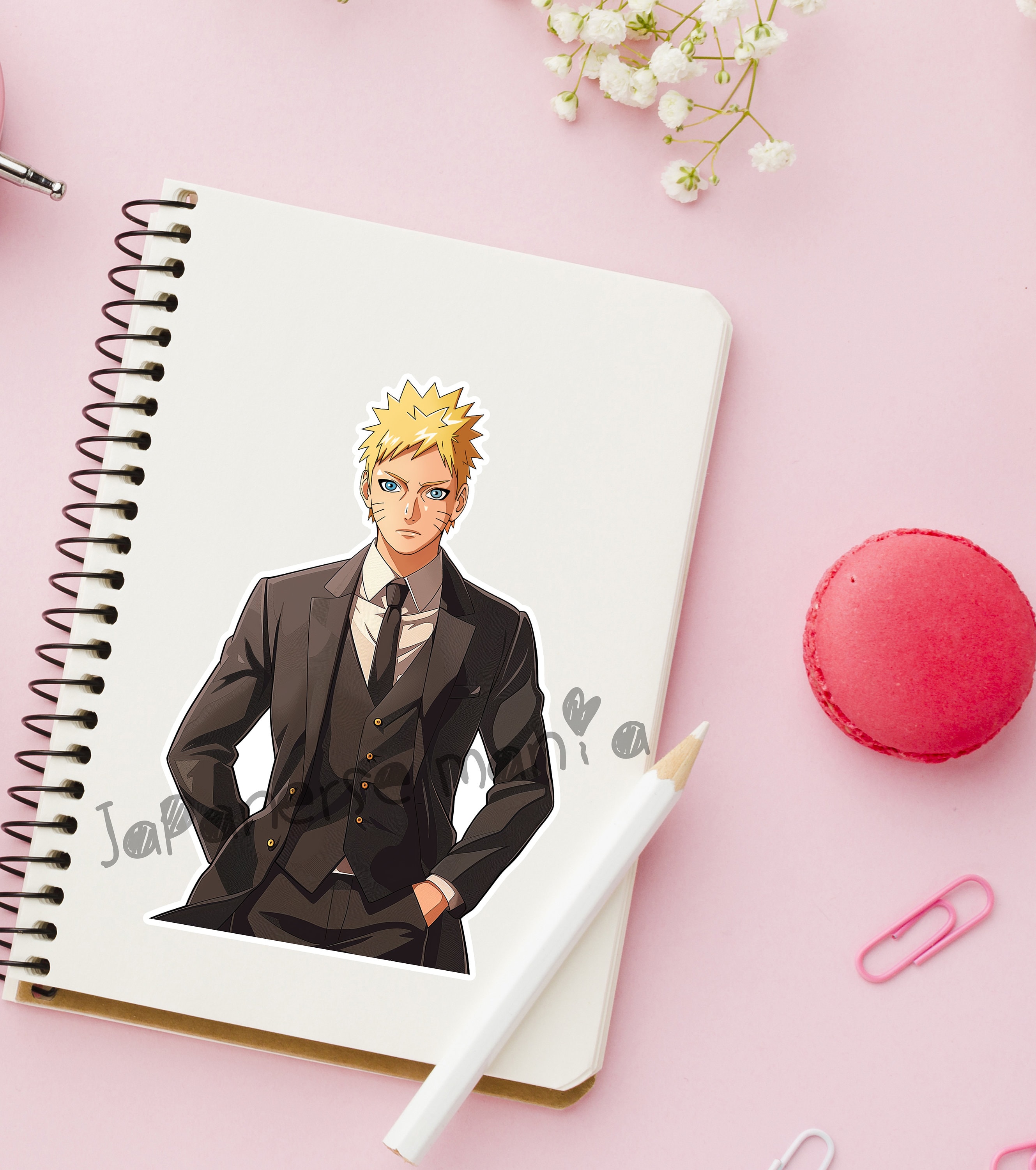 Anime Boy Sticker Manga Boy Sticker Husbando Sticker - Etsy