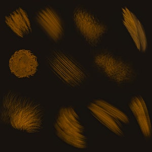 Photoshop Fur Brushes. 42 Animal Fur Brushes and Texture Skin - Clip ...