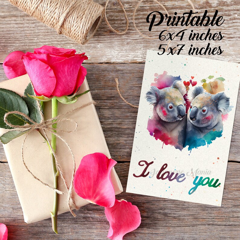 Printable Kawaii Valentine's Day Cards, Cute Panda Valentine's Day ...