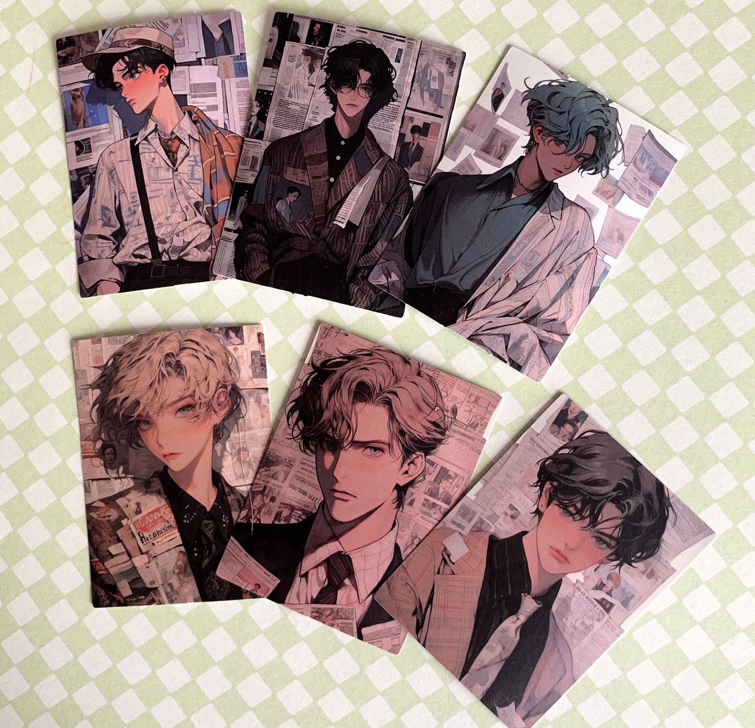 Anime Boys Sticker Cute Anime Boys Stickers Cute Boys Stickers Kpop ...