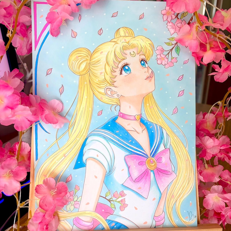 18x24 Anime Painting - Etsy UK