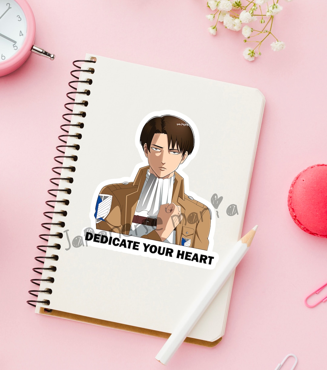 Captain Anime Sticker Anime Boy Sticker - Etsy