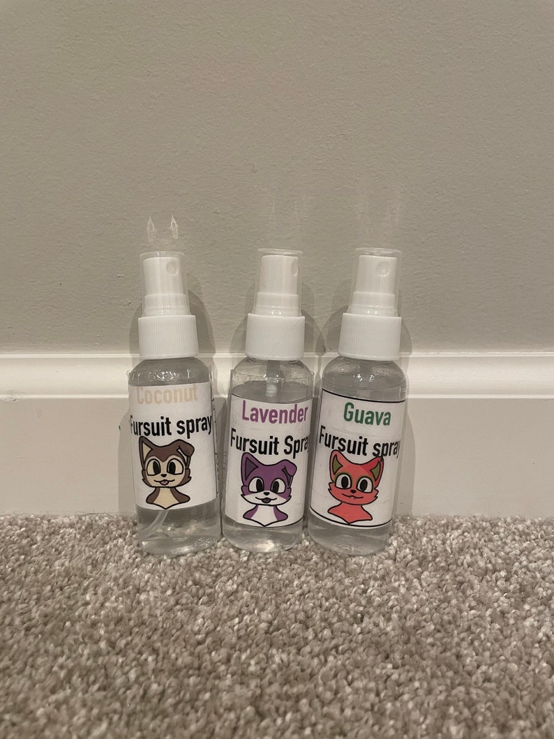 Scented Fursuit Spray - Etsy