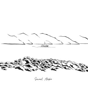 Seward | Alaska | Hand Drawn Line Art | Digital Download - Etsy
