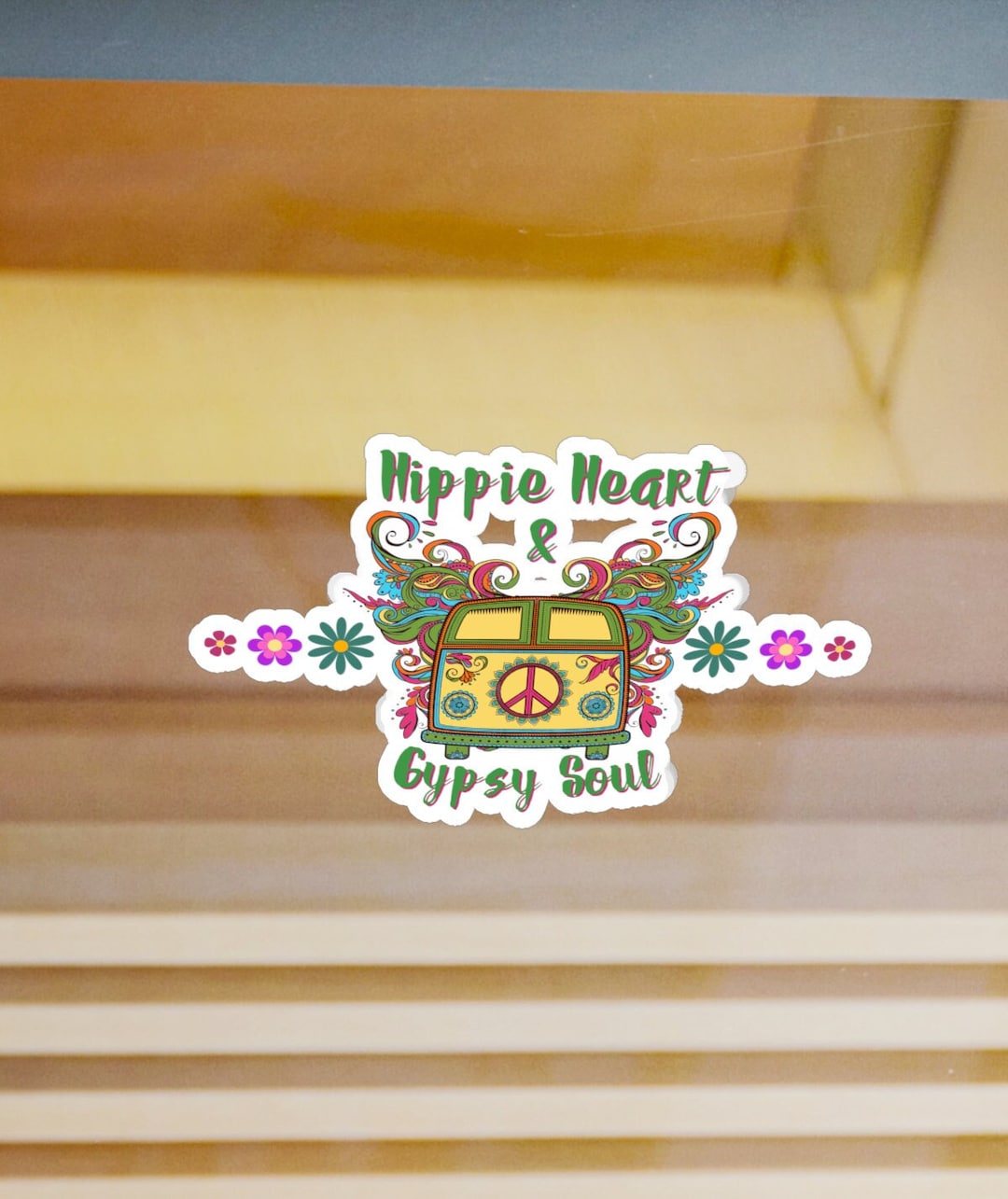 Hippie Heart & Gypsy Soul 2 Sizes Kiss-cut Vinyl Decals - Etsy