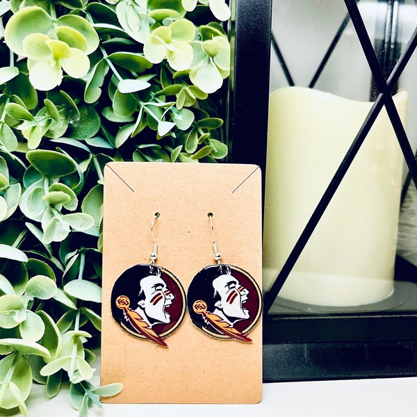 Fsu Earrings - Etsy