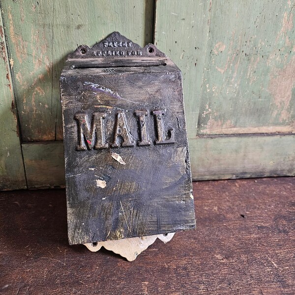 Antique Mailbox - Etsy