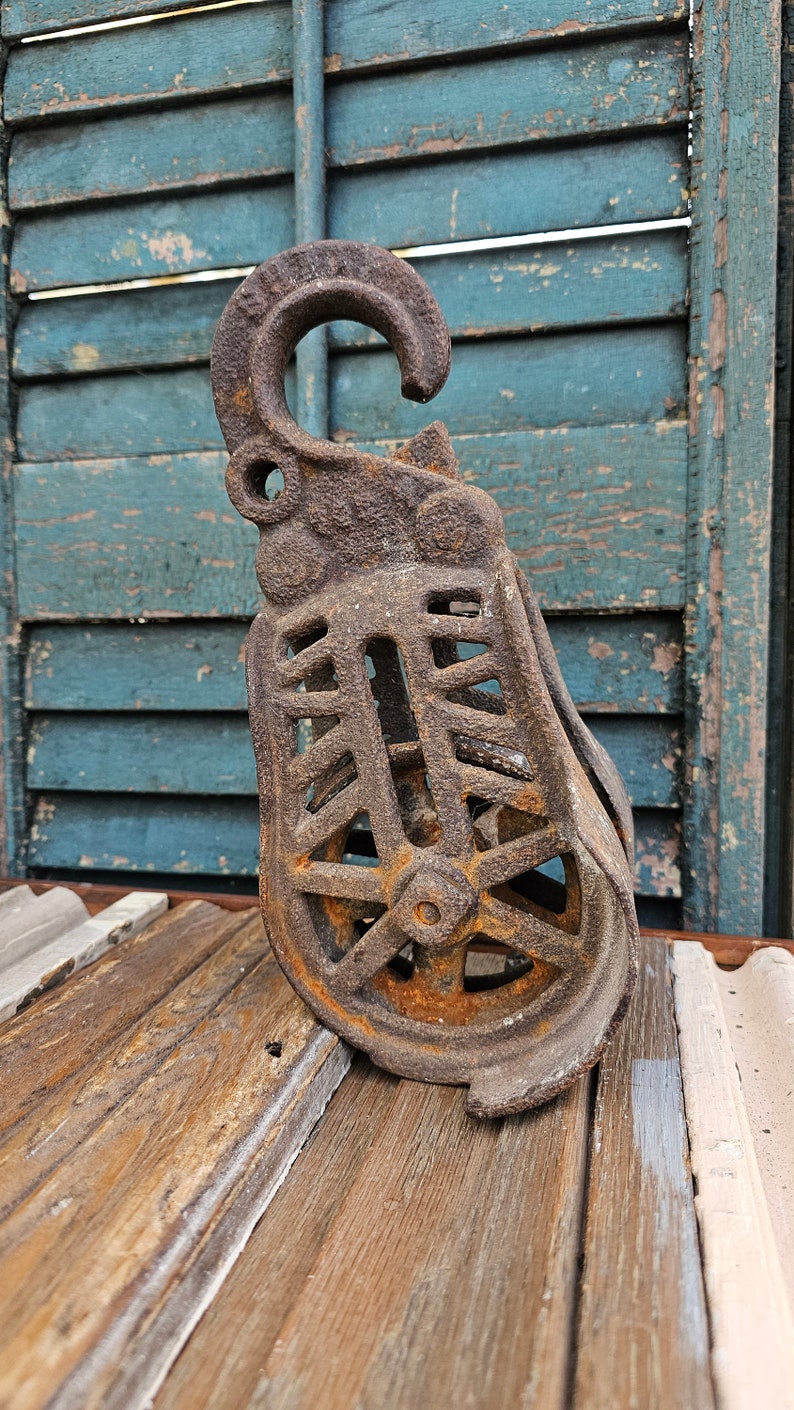 Antique Large Pulley Barn Find Upstate NY Western NY - Etsy