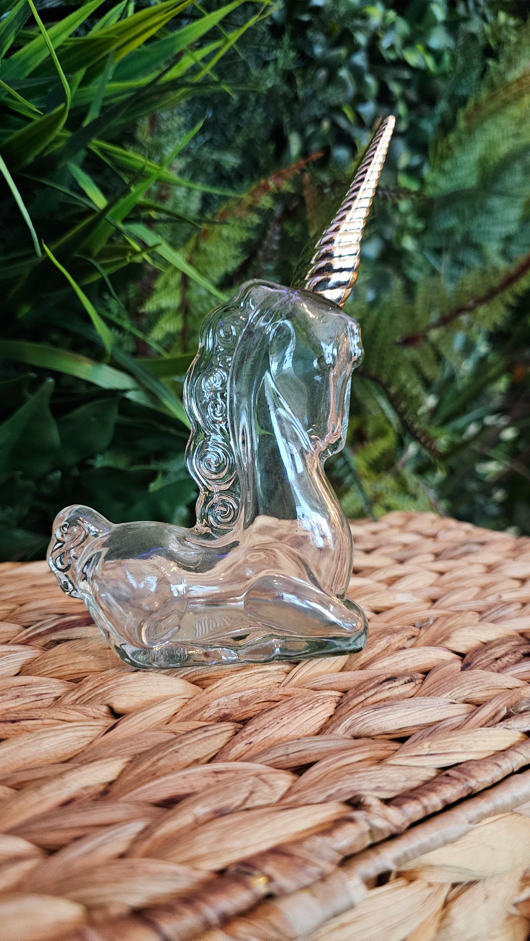 Vintage Unicorn Avon Perfume Bottle - Etsy