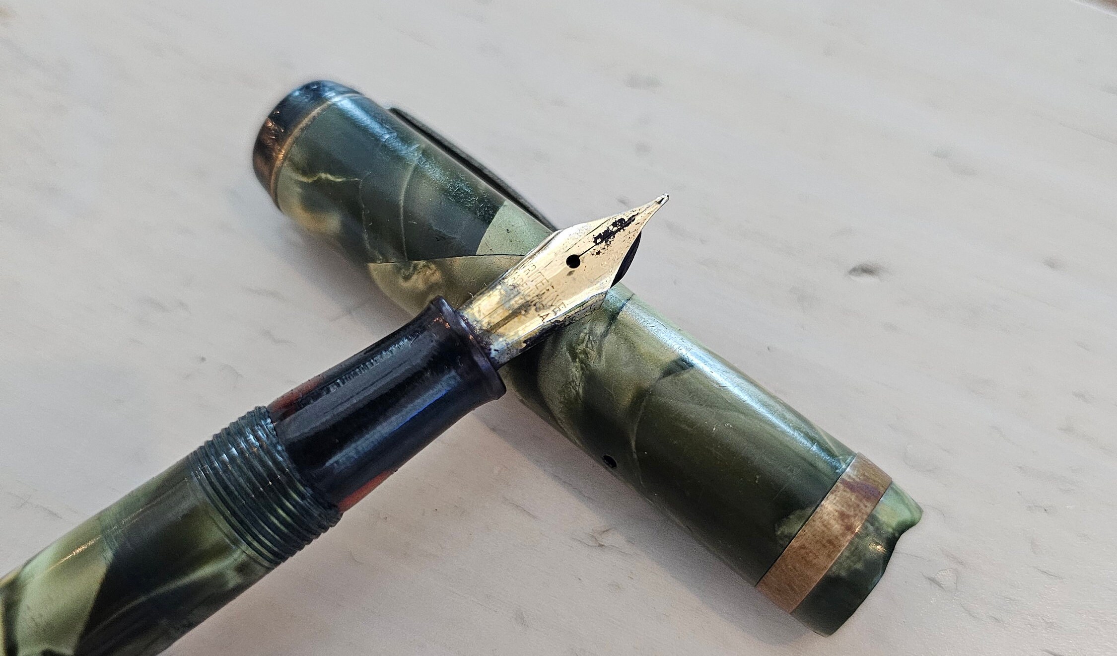 1930's Antique Fountain Pen USA Waltham Writefine Tip - Etsy