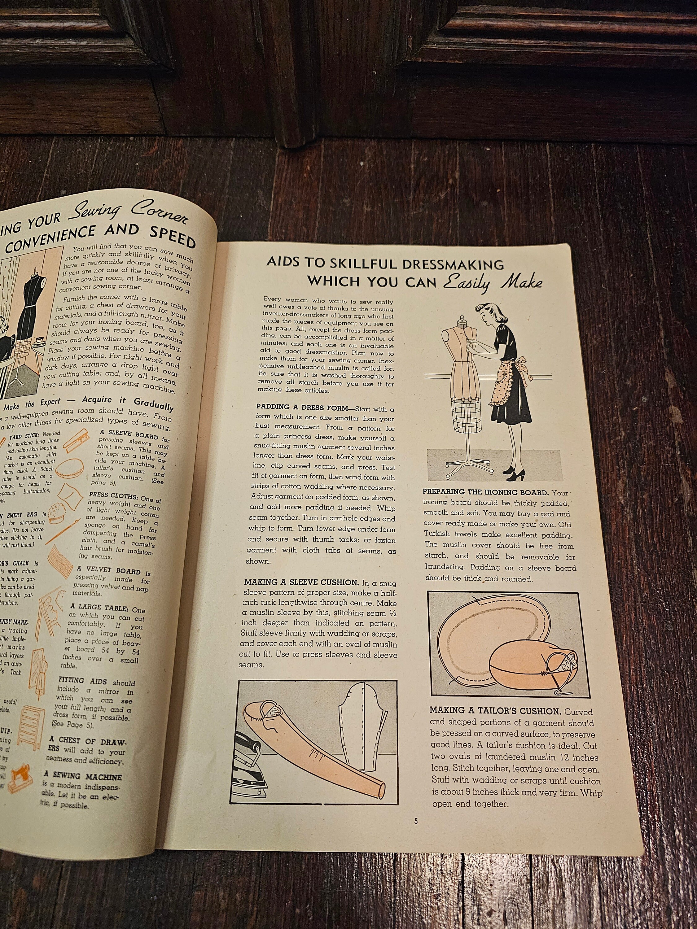 Simplicity Vintage Sewing Magazine 1943 - Etsy