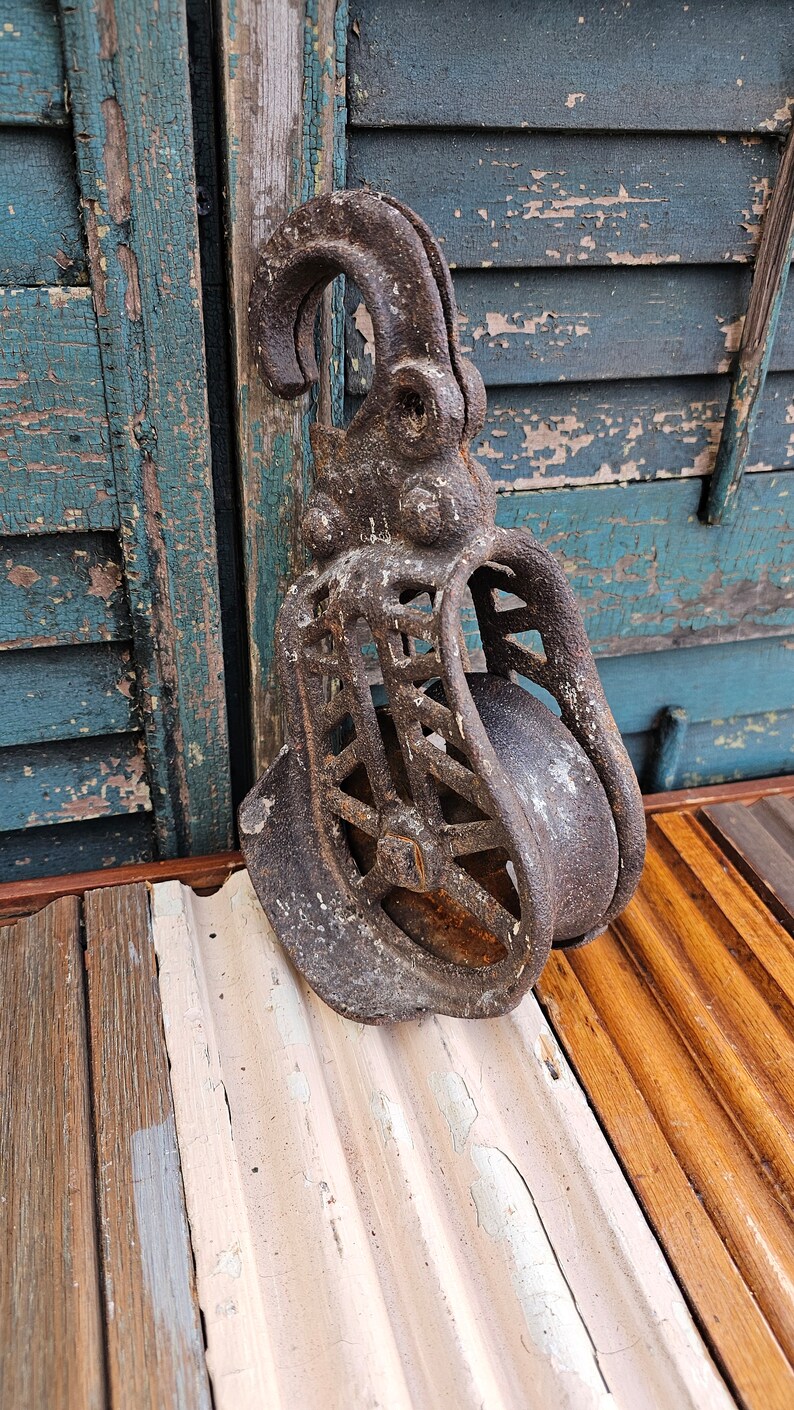 Antique Large Pulley Barn Find Upstate NY Western NY - Etsy