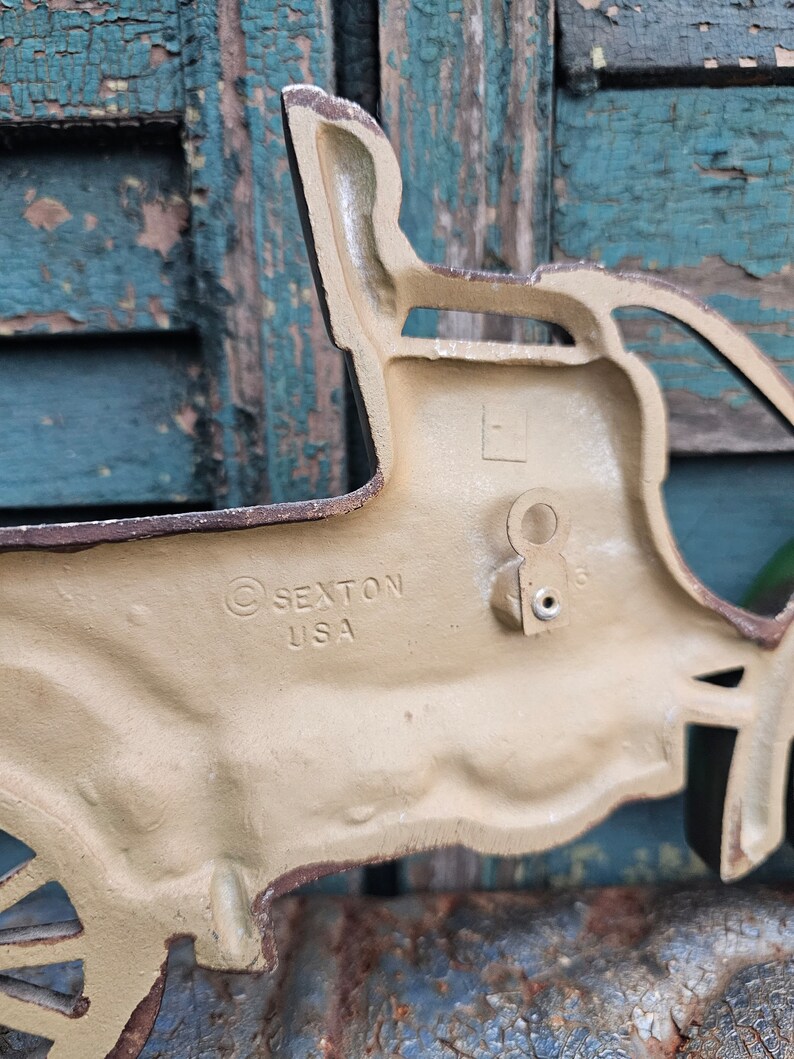 Vintage Sexton USA Wall Hanging Cast Iron/metal Antique Motor Car - Etsy