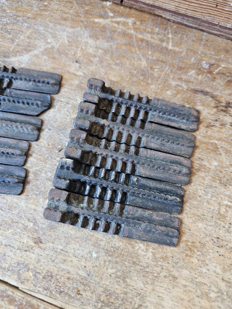 Set of 5 Hempel Quions Antique Letterpress Print Shop Decor Equipment ...