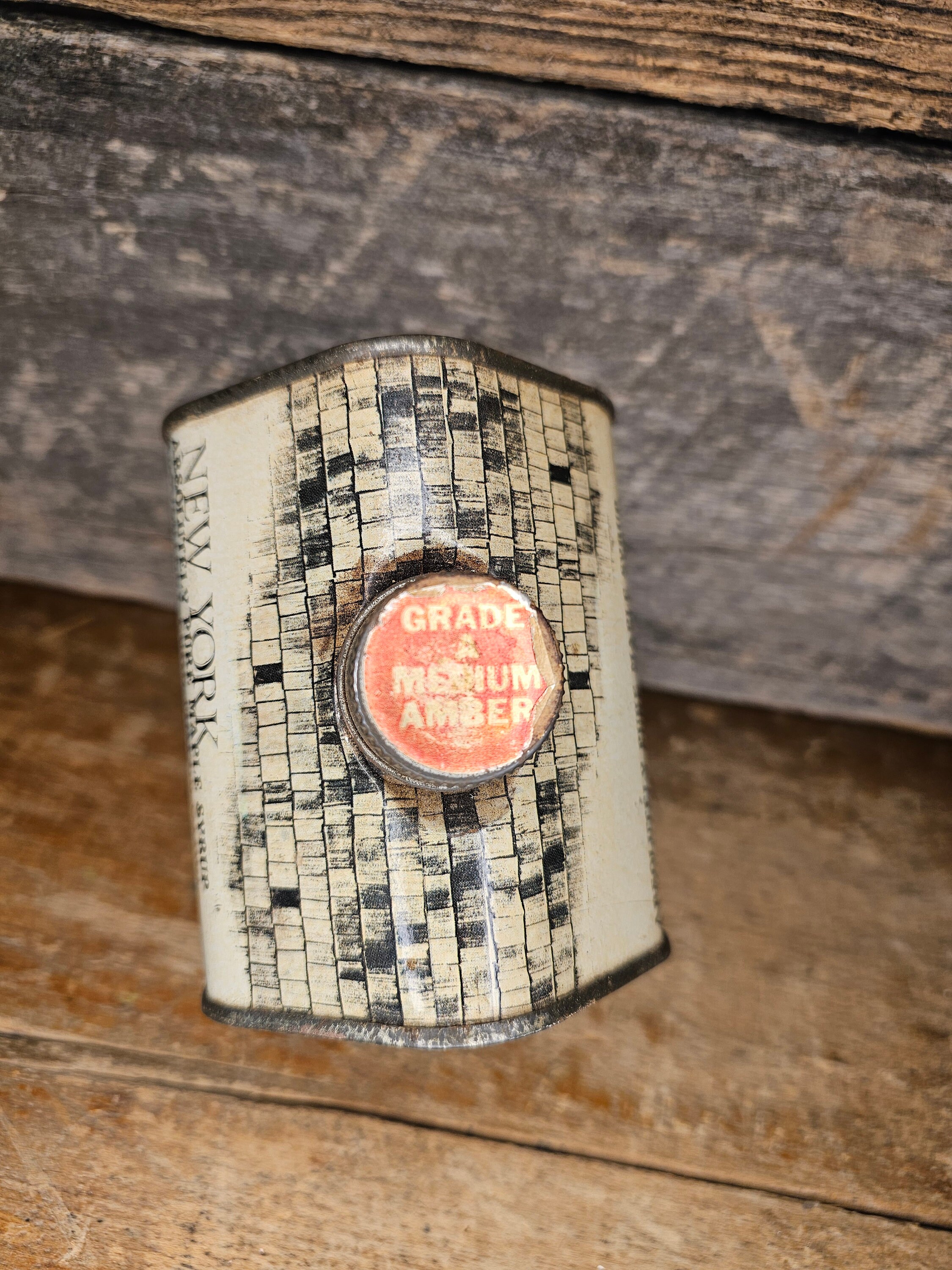 Vintage Maple Syrup Tin - Etsy