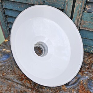 Vintage Green Enamel Industrial Shade Farmhouse Workshop Lighting ...