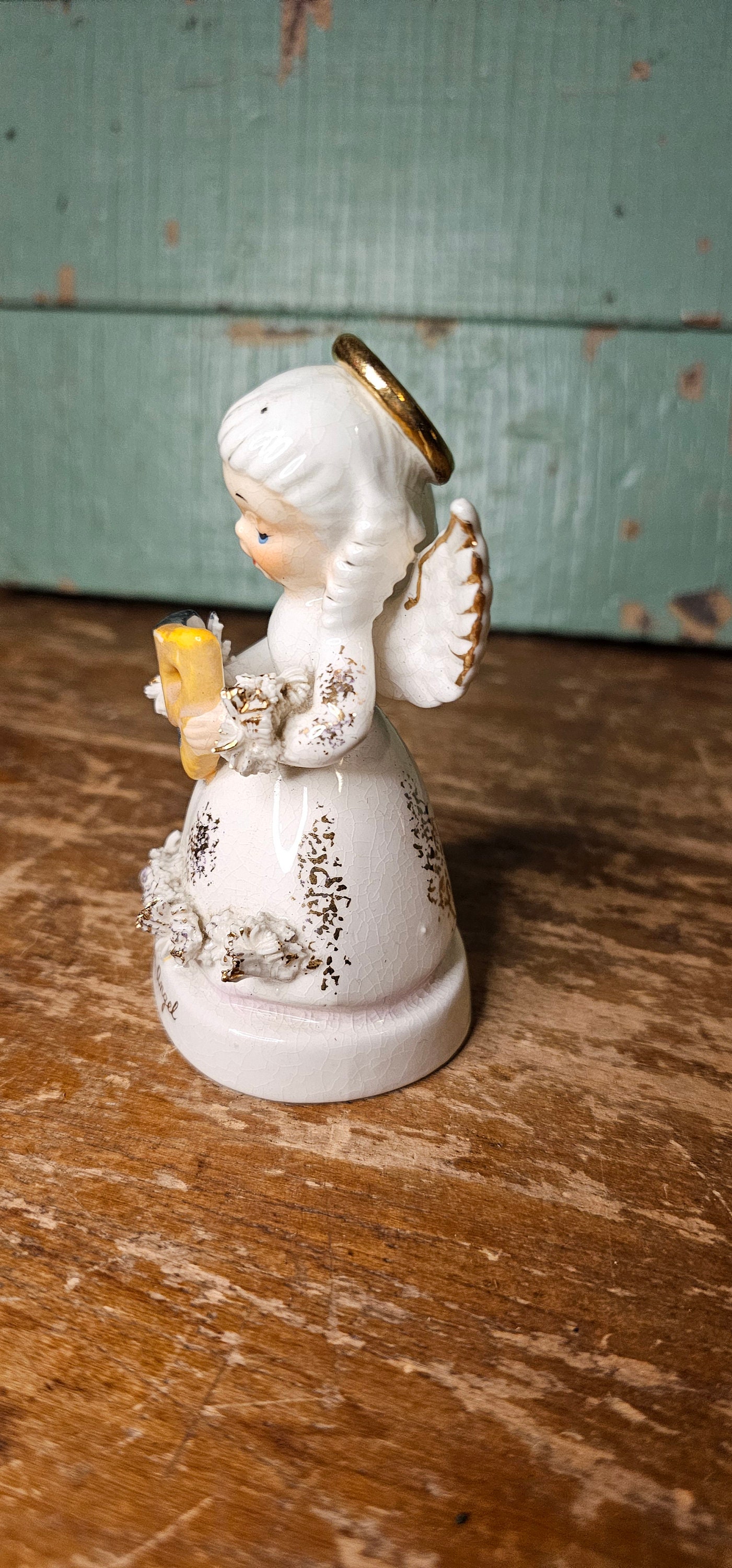 Napco Vintage October Angel Figurine Etsy