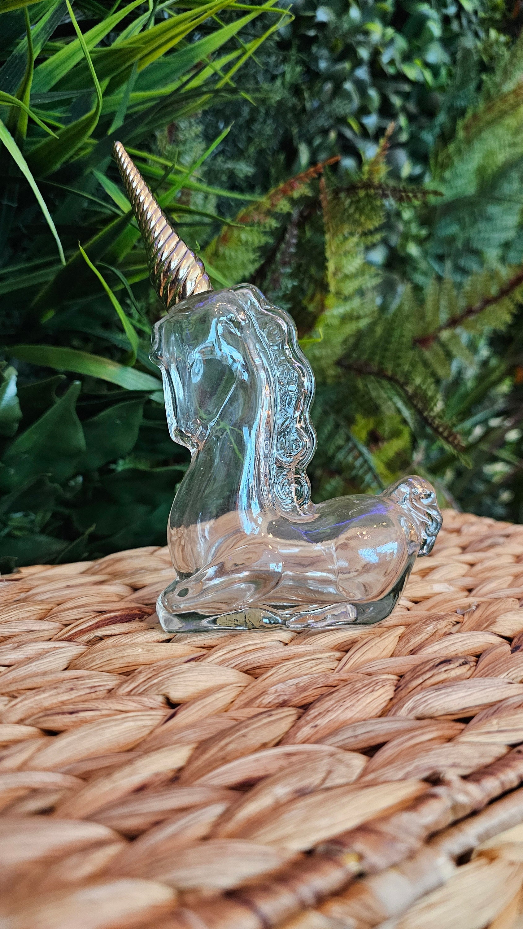 Vintage Unicorn Avon Perfume Bottle - Etsy