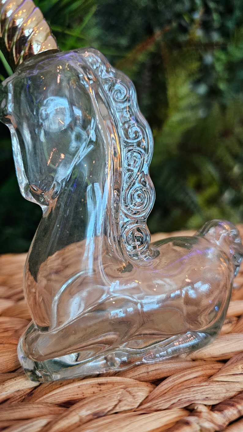Vintage Unicorn Avon Perfume Bottle - Etsy