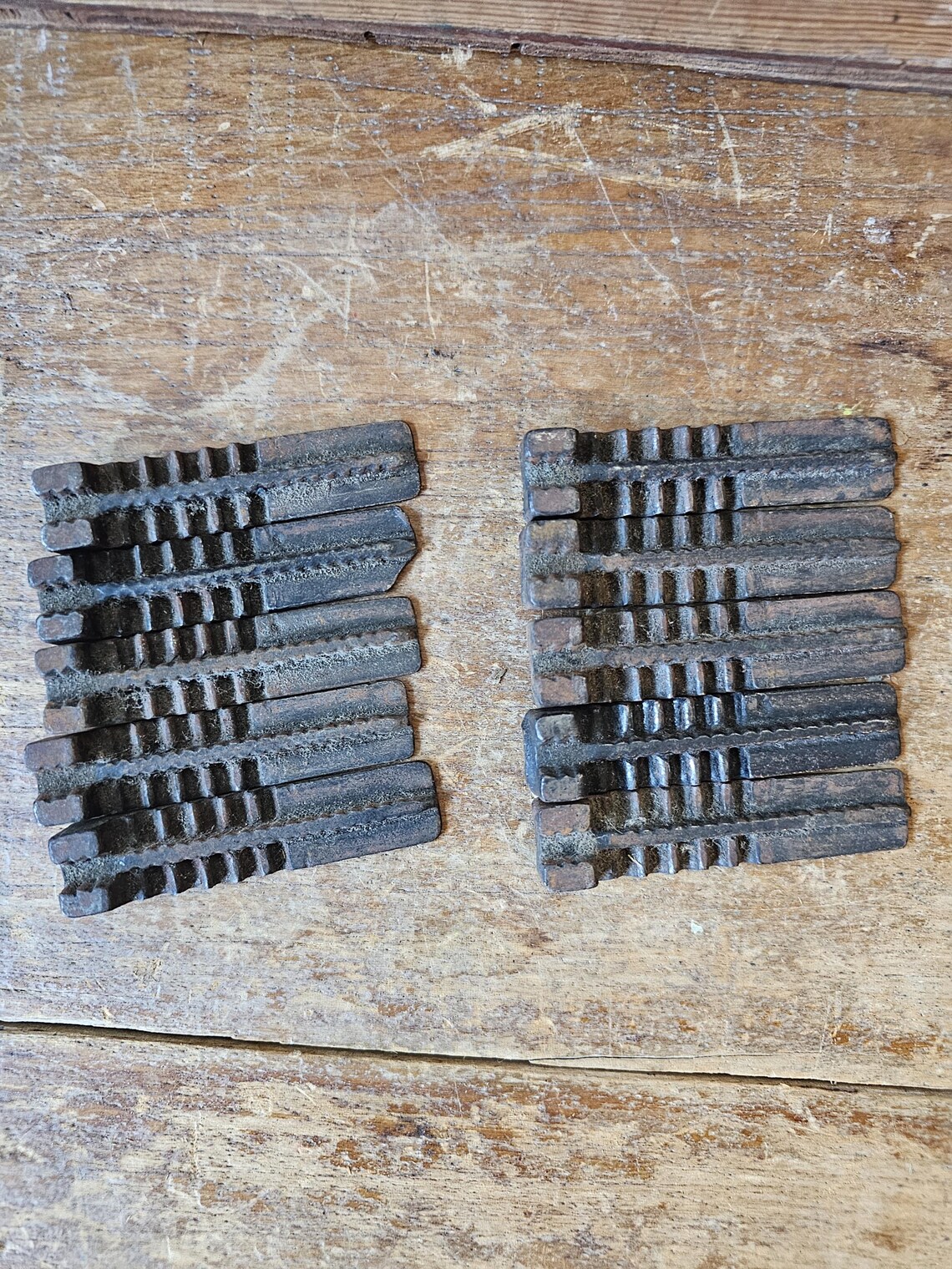 Set of 5 Hempel Quions Antique Letterpress Print Shop Decor Equipment ...