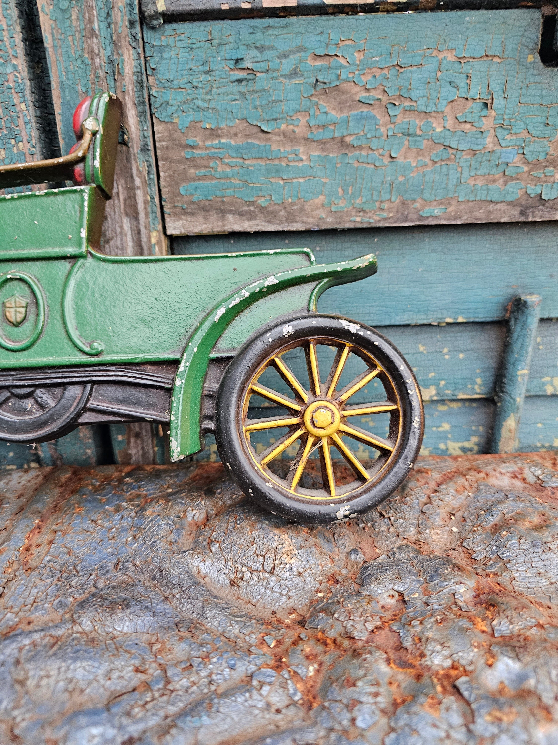 Vintage Sexton USA Wall Hanging Cast Iron/metal Antique Motor Car - Etsy