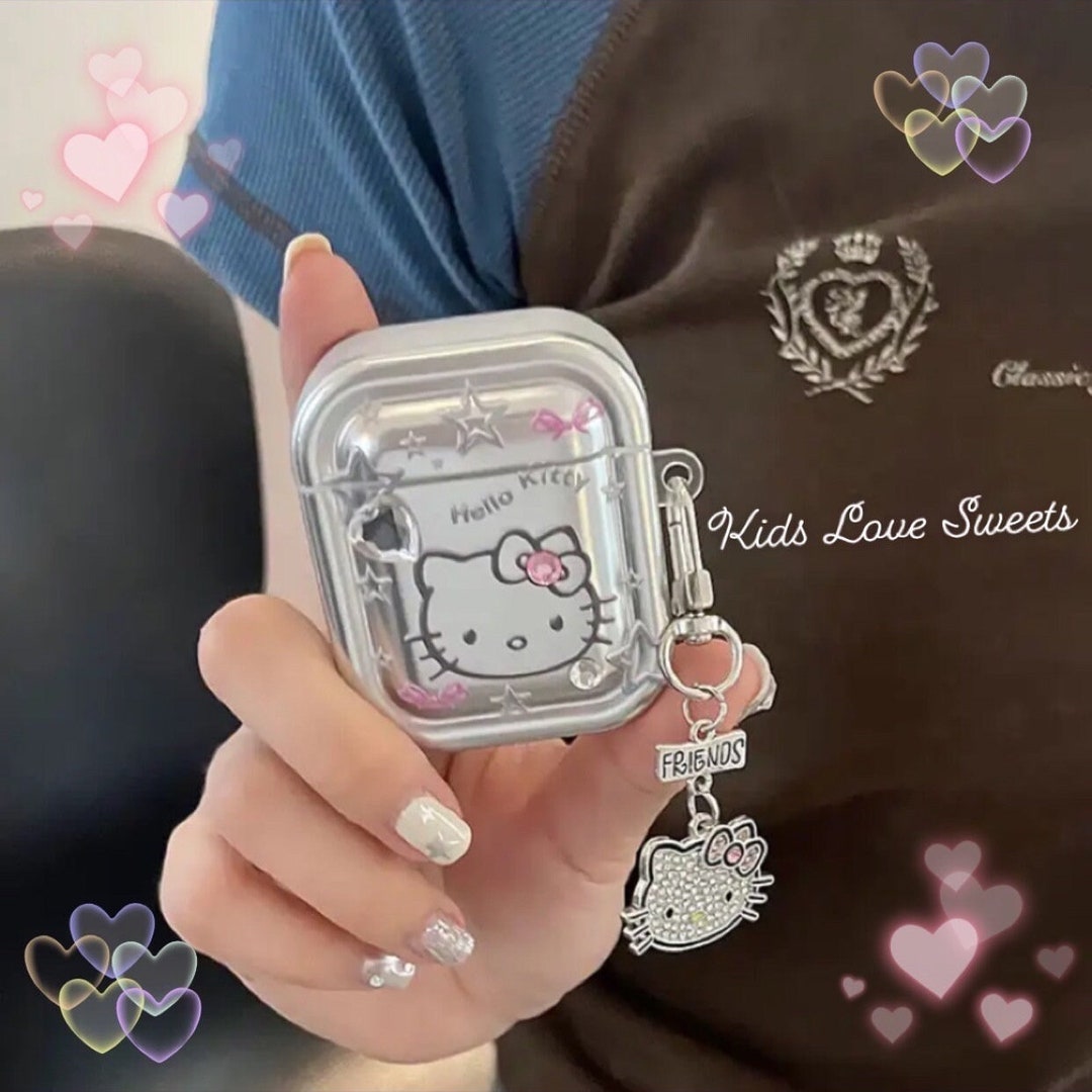 Hello Kitty Air Pod Case - Etsy