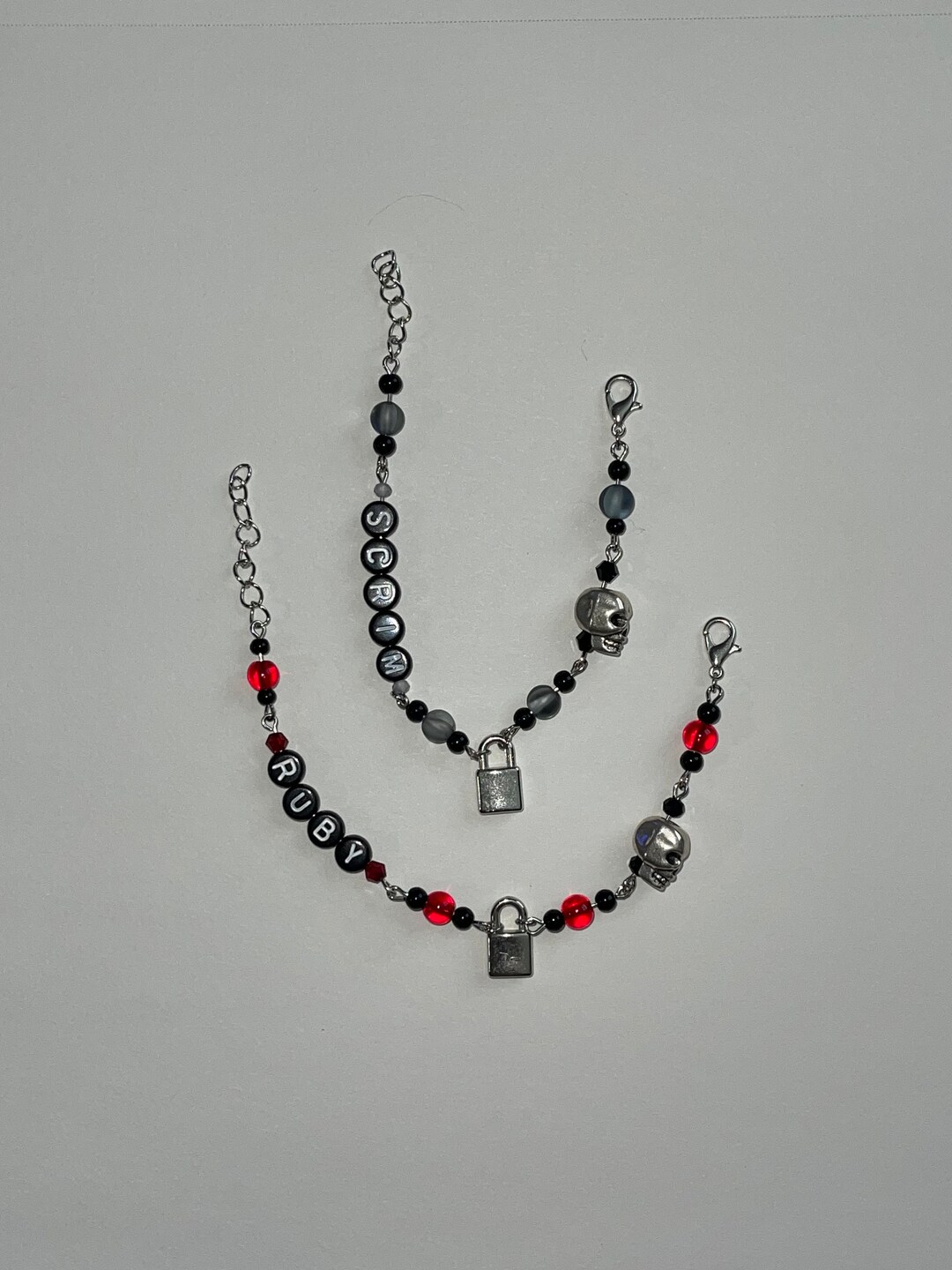 SB Ruby & Scrim Duo Bracelet Set Suicideboys G59 Greyday - Etsy