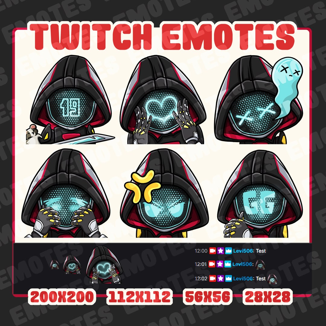 Kawaii Cute Chibi Apex Legends ASH Project 19 Emote Pack Youtube ...