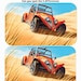 Spot the Difference - Set of 8 Cars Themed With Answer Sheet - Digital ...