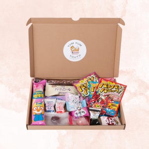 Japanese & Korean Sweet Selection Box: Asian Taster Set - Etsy 日本