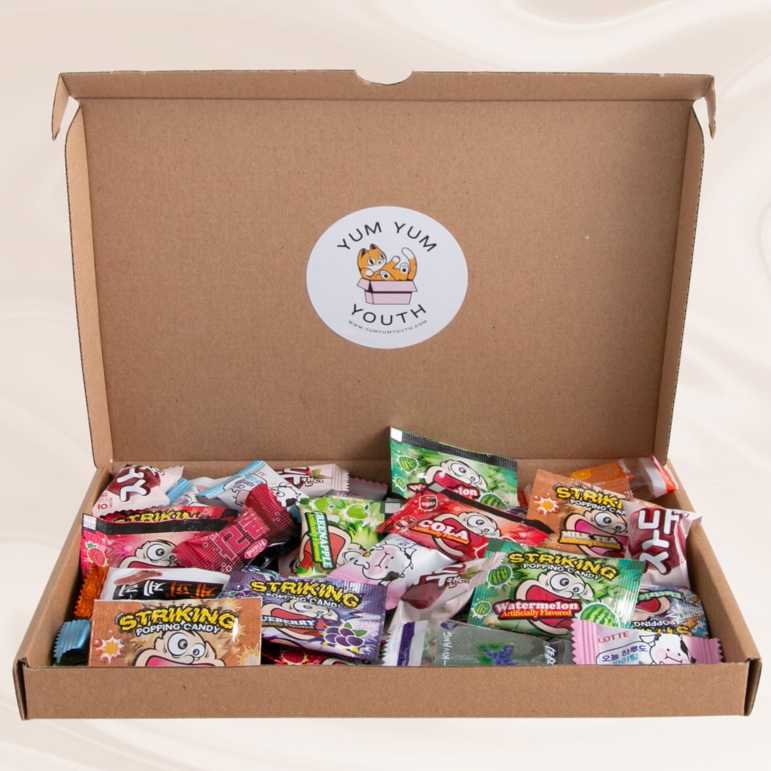 Yum Yum Asian Popping Candy and Sweets Letterbox Gift Snack - Etsy UK