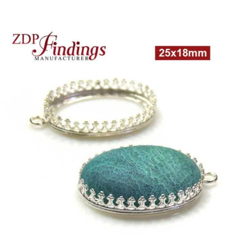 925 Silver Bezel - Etsy