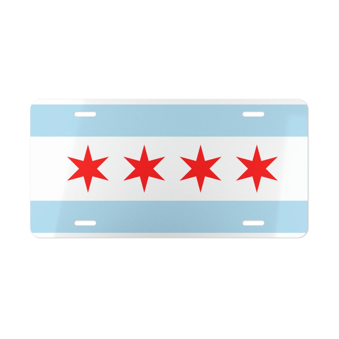 Chicago Vanity Plate - Etsy