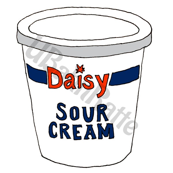 Sour Cream - Etsy