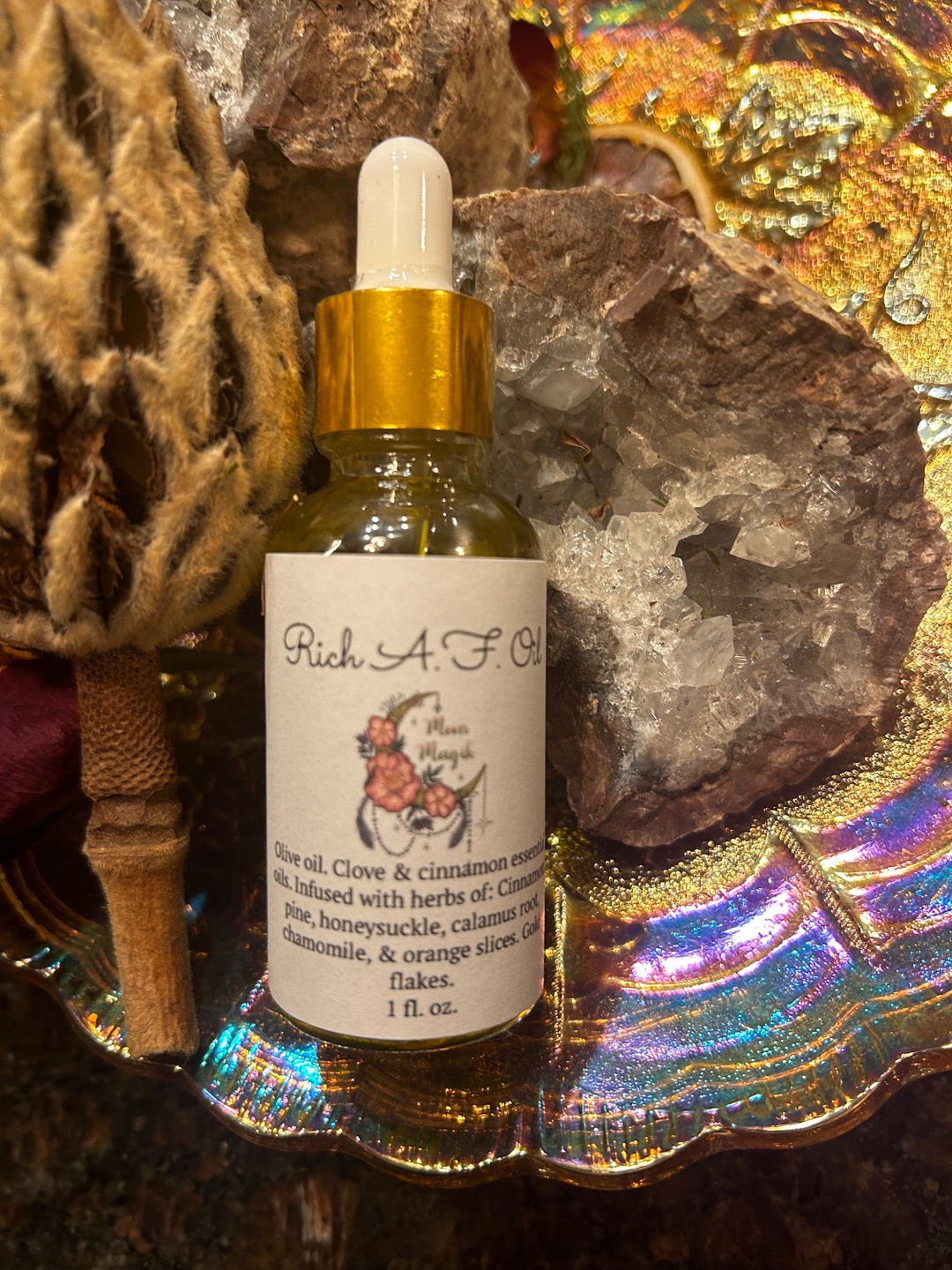 Rich AF Money Oil - Etsy