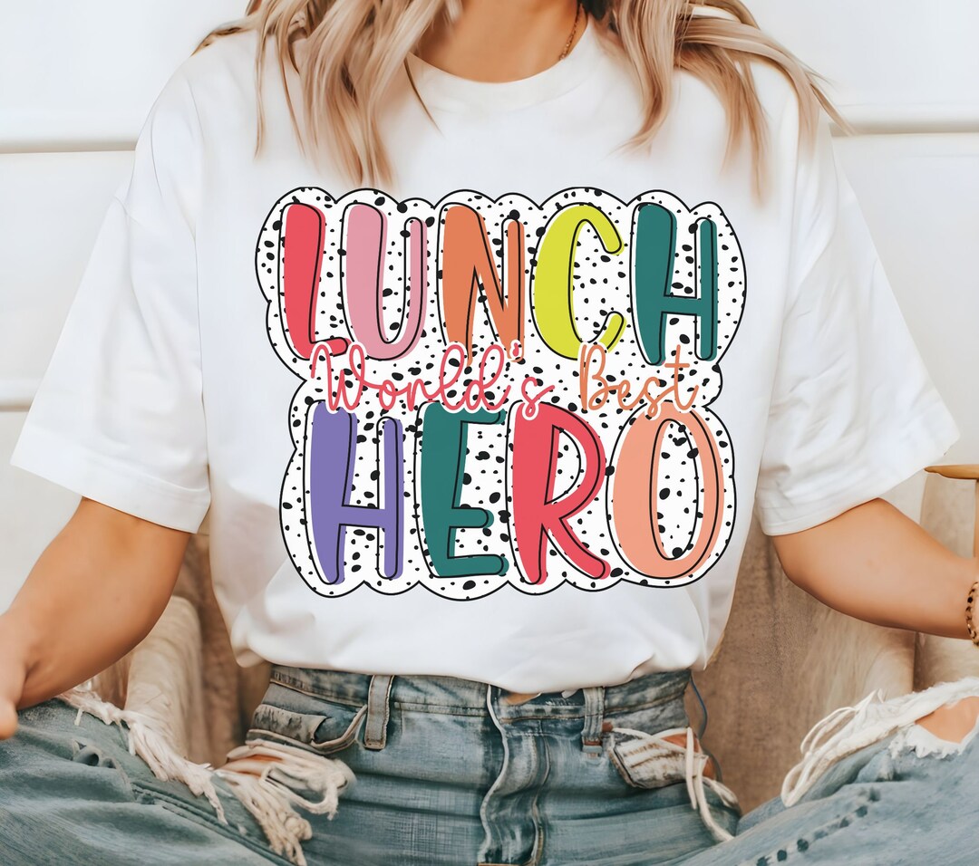 Lunch Hero PNG| Cafeteria Crew Png| Appreciation Gift for Lunch Lady ...