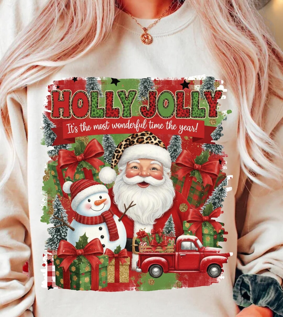 Retro Merry Christmas Collage PNG, Vintage Santa Sublimation, Preppy ...