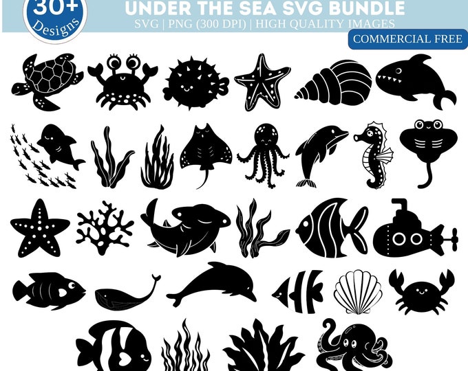 Underwater Svg, Underwater Scene Svg, Underwater Landscape, Scuba Diver ...