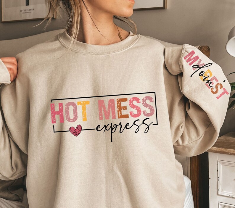 Hot Mess Express SVG PNG| Doing My Best| Sarcastic Png| Funny Svg ...
