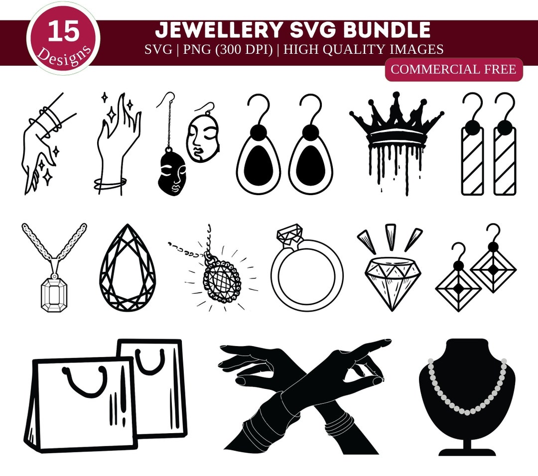 Earring SVG PNG Bundle Laser Cut Earrings Teardrop Earrings Diamnod Png ...