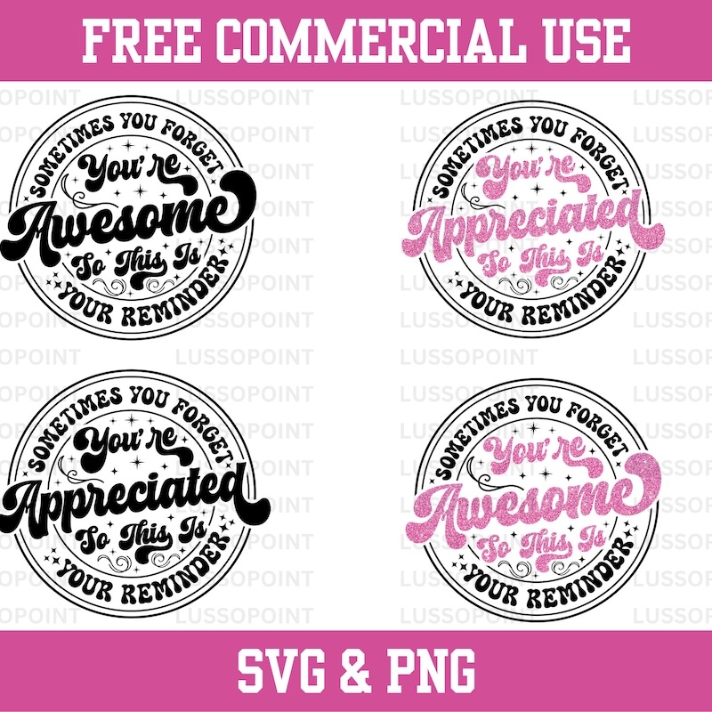 You Are Appreciated Clip Art - Etsy