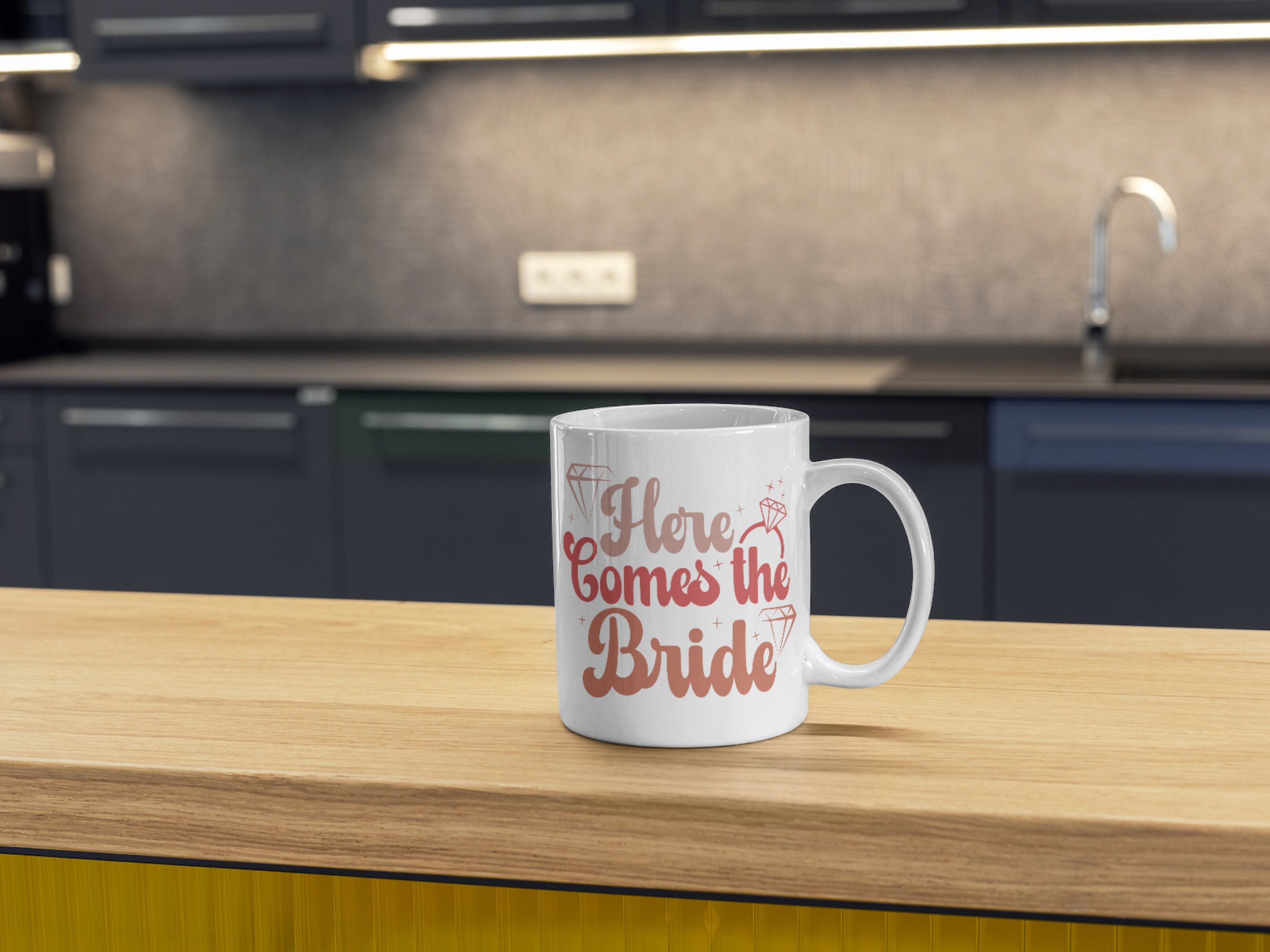 Here Comes the Bride SVG Free Mockup Included Wedding Couple - Etsy