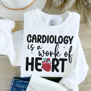 Cardiology PNG| Cardialogy is a Work of Heart| Nurse Quotes| Cardiac ...