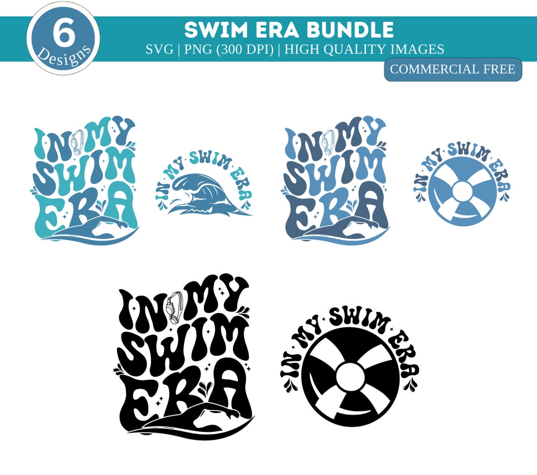 In My Swim Era SVG Bundle| in My Swim Era PNG| Swimming Svg| Pool Svg ...